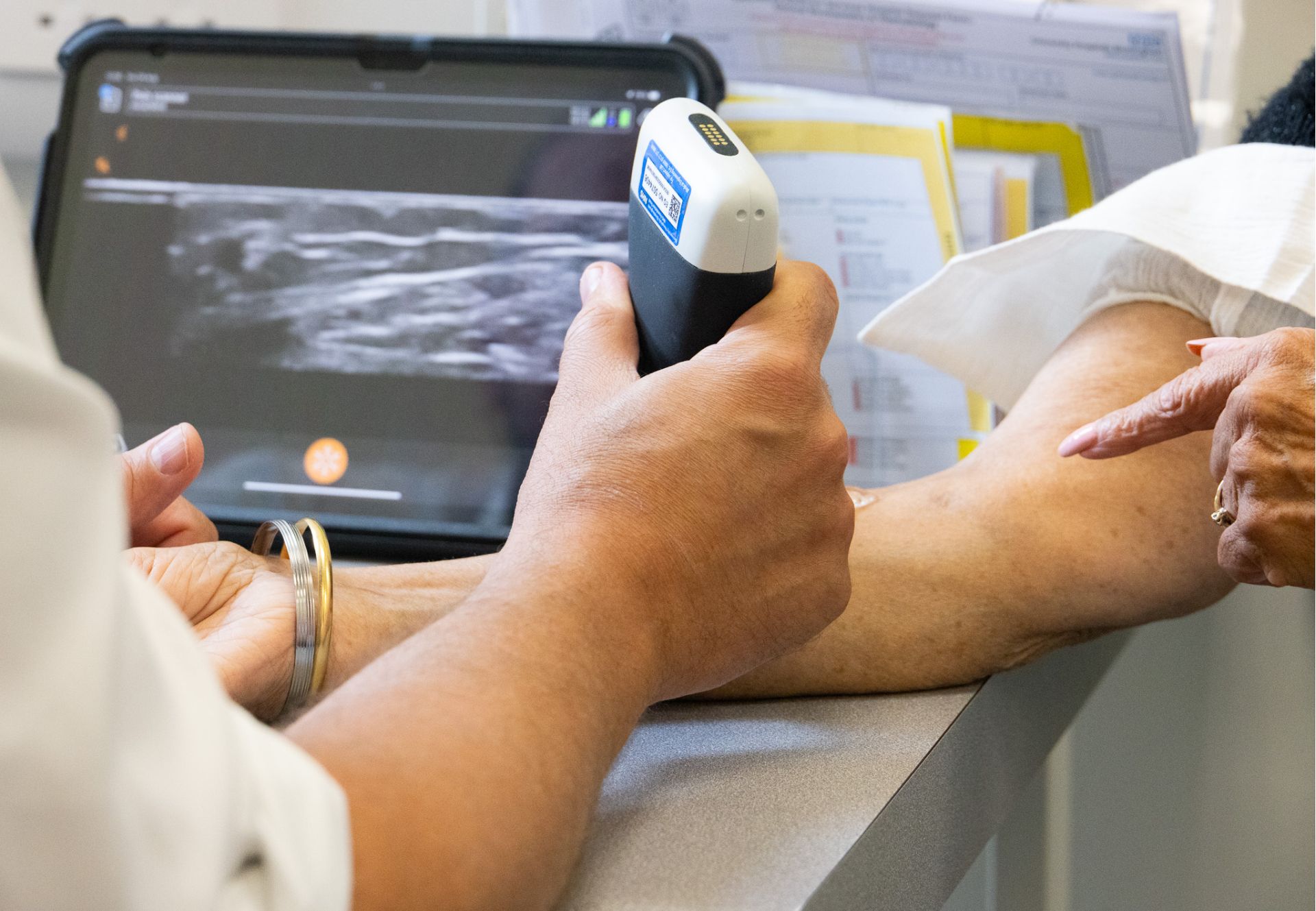 Needle point scanner leads the way - ROC | Royal Orthopaedic Charity