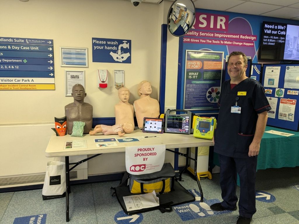 Resus Training at ROH - ROC | Royal Orthopaedic Charity