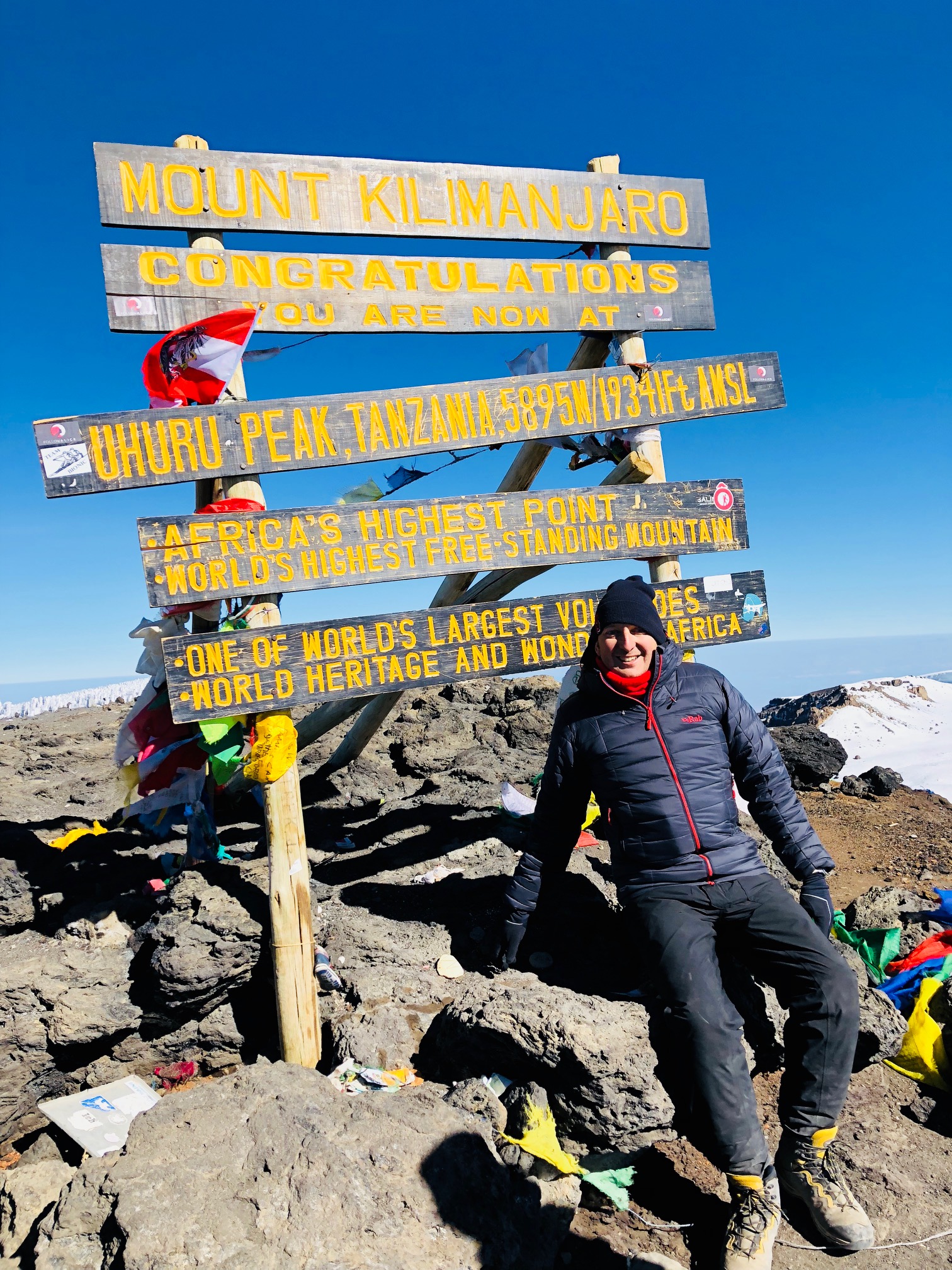 Patient conquers Kilimanjaro - ROC | Royal Orthopaedic Charity